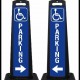 Valet Signs, Portable Parking Lot Direction Signs