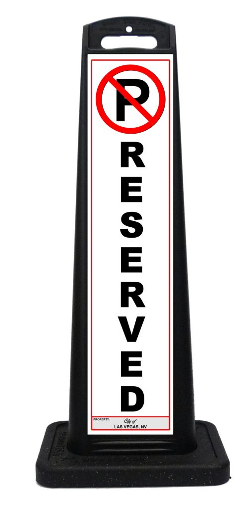 Custom Valet Signs - Vertical Valet Parking Signs