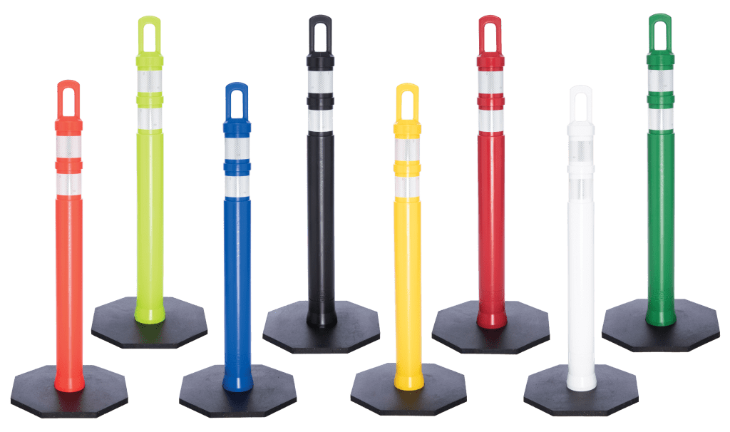 Lane Blocking Devices, Large Portable Bollards and Signs